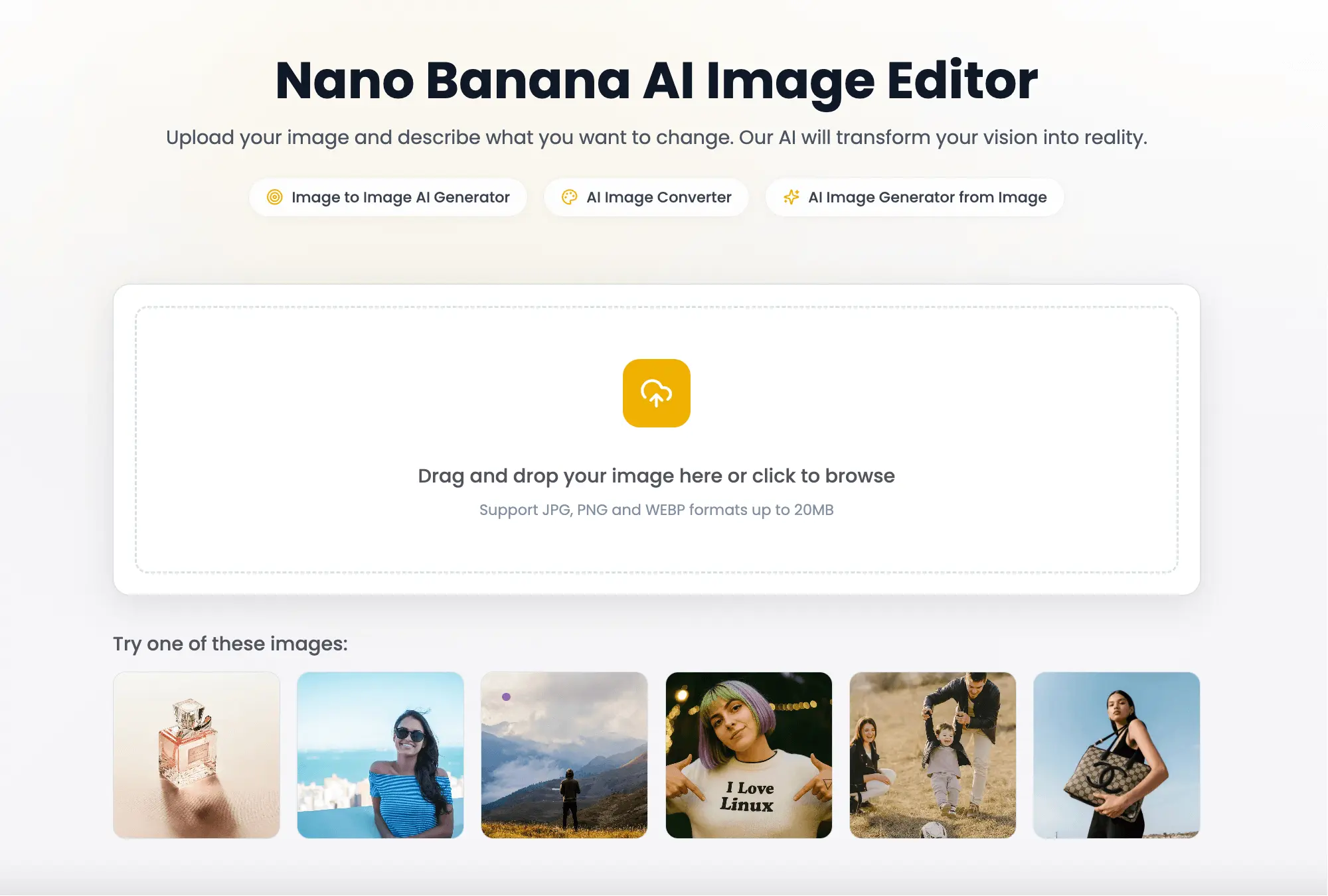 Nano Banana AI Image Editor - Edit Photos with Text Prompt
